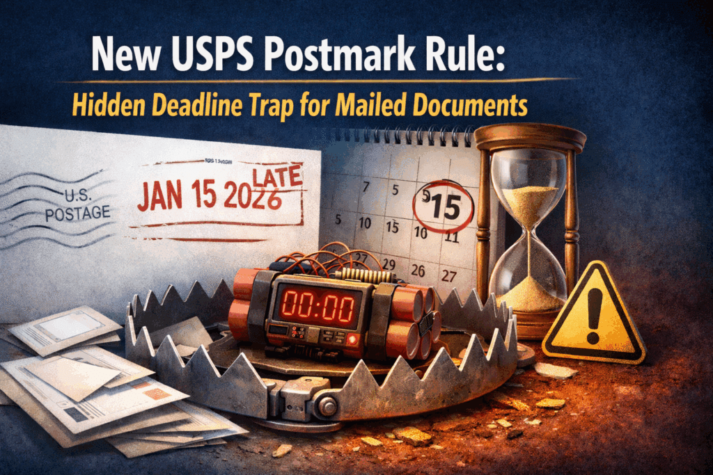 New USPS postmark rule: Outside Chief Legal